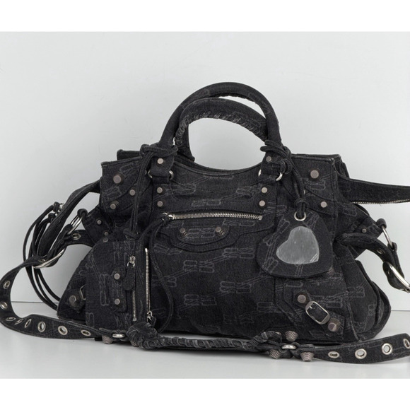 Balenciaga | Bags | Balenciaga Neo Cagole City Handbag Medium In Washed ...